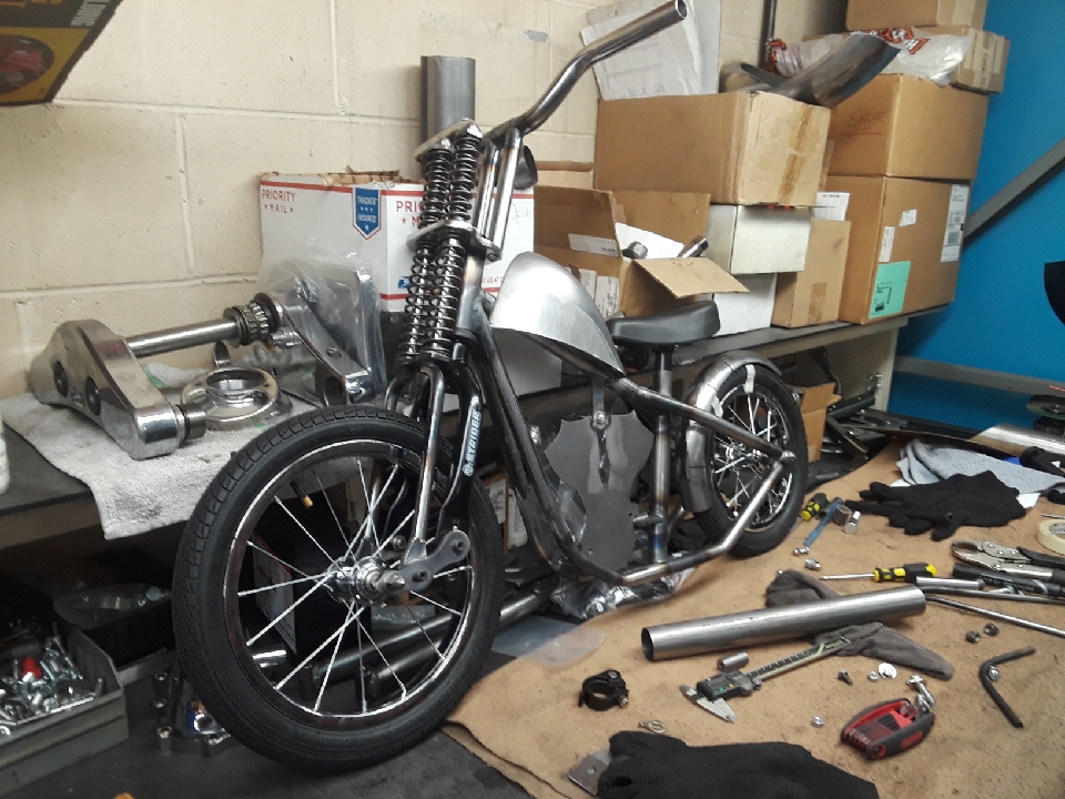 2021 Paughco Strider Tiny Bike Builder - Flying Piston Benefit