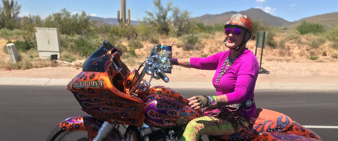 2021 Diva Amy Strider Tiny Bike Builder - Flying Piston Benefit