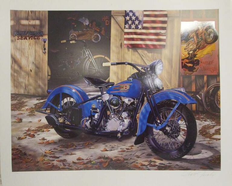 Meet Scott Jacobs: The Original Harley-Davidson Artist - Flying Piston ...