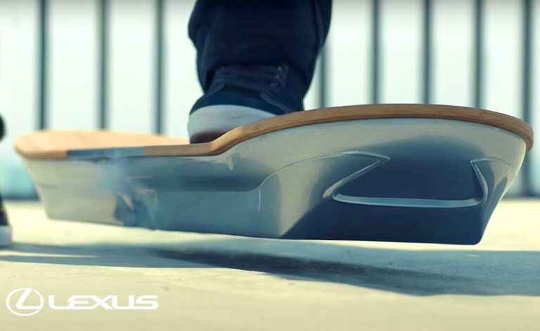 Throwback Thursday: Lexus Hoverboard - Flying Piston Benefit